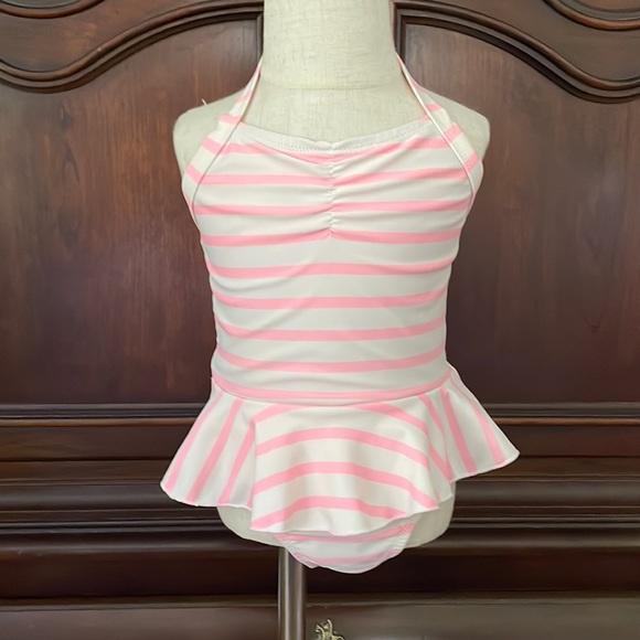 Shade Critters | Swim | Shade Critters Pink And White Stripes One Piece ...